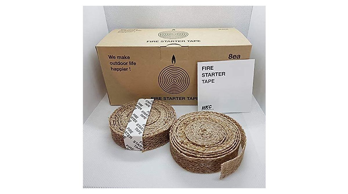 Jute Fire Starter Tapes for Outdoor Cooking & Camping | Sparkpia