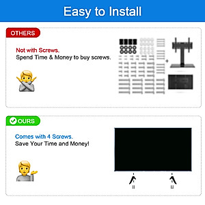(Upgraded) Tv Stand Base Legs for TCL Smart Tv-TCL Roku TV for Samsung UN32J4000AF 32in 40in 43in 48in 49in 50in 55in 60in 32S305 32S301 32S303 32S4610R 32S3850 32S3850A 32S3850B 32S3850P 32FS4610R