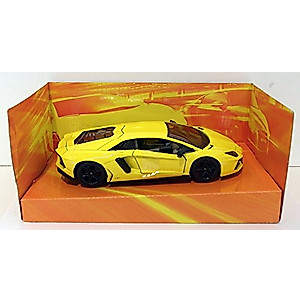 Lamborghini Aventador LP 700-4 Yellow Exotics 1/24 by Maisto 31362