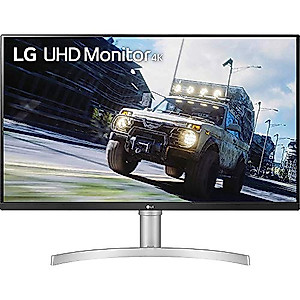 LG 32UN550-W 32 inch UHD 3840x2160 VA HDR10 AMD FreeSync Monitor 2 Pack
