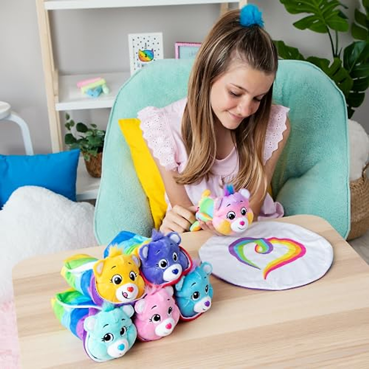 Cutetitos Care Bears Surprise Stuffed Animals - Collectible Care Bears Friends - Series 2