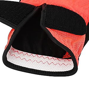 LAPooh Golf Glove Pack 1 Pcs Mens Golf Glove Left Hand 3D Mesh Non-Slip Micro Fiber Green Orange Purple Golf Gloves Men Golf Gloves (Color : 1 Pcs Left Hand P, Size : 26 X-Large)