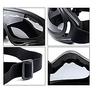 Airsoft Mask and Goggles - Airsoft Half Lower Face Mask Steel Metal Mesh for BB Gun/CS Game/Paintball/Shooting/Cosplay - Anti-UV Adjustable Combat Tactical Military Goggles for Men Women Kids