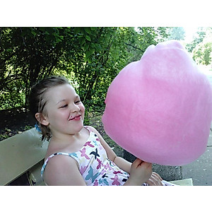 Cotton Candy Machine,Premium Candy Floss Maker 500W Retro Machine Fairground Style Cotton Candy 25cm x 27cm (Light Blue)