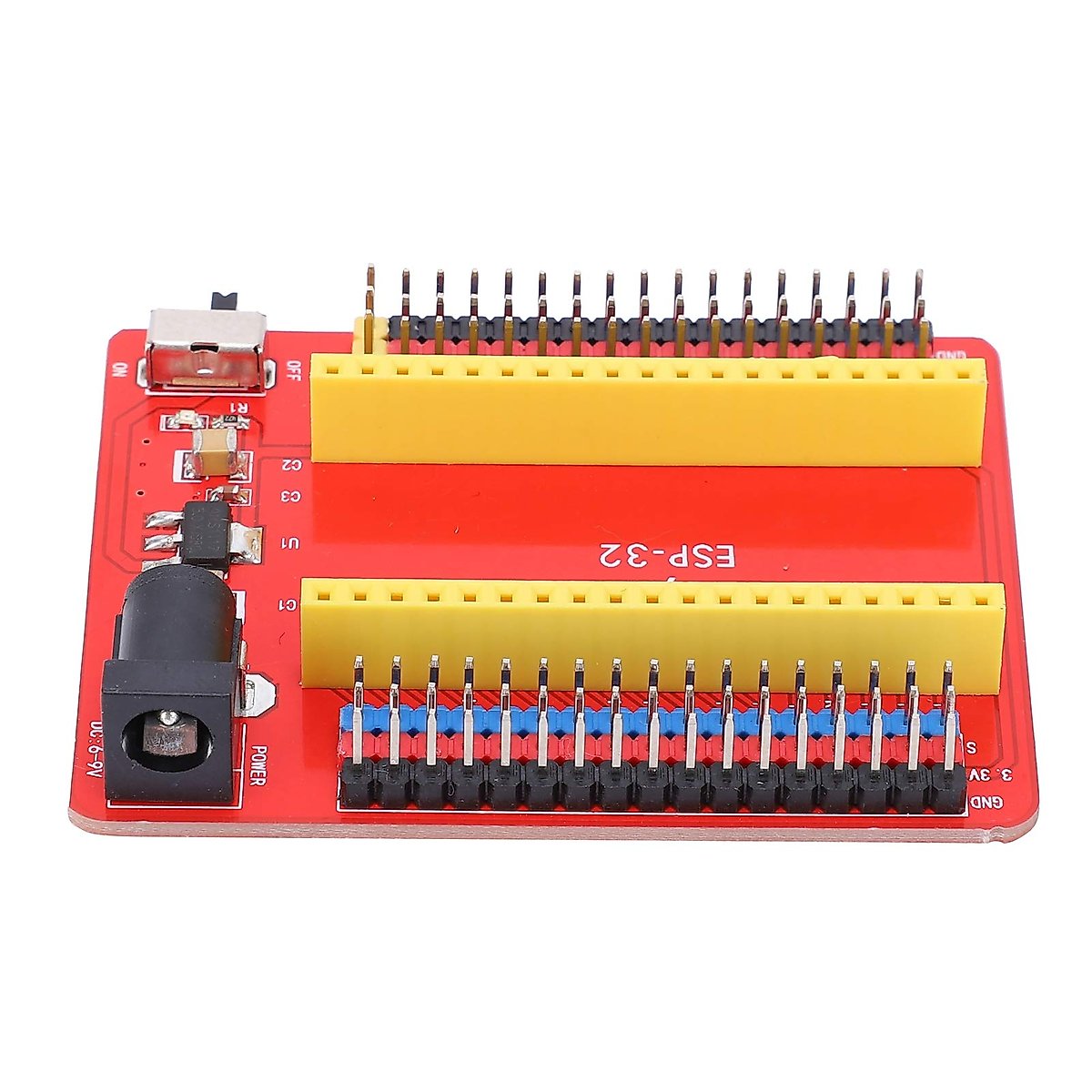 ESP32IO Development Expansion Board, Development Adapter Module, Programming Learning DIY Module for Engineers Technicians