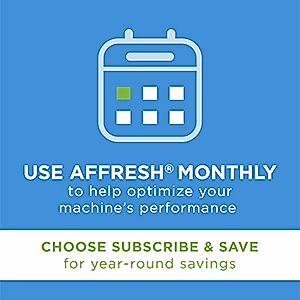 Affresh Washing Machine Cleaner, Cleans Front Load and Top Load Washers, Including HE, 6 Tablets