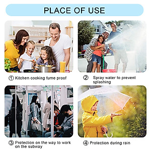 Kids Sun Hats with Removable Full Face Visor,Anti-dust UV Protective Bucket Hat Yellow