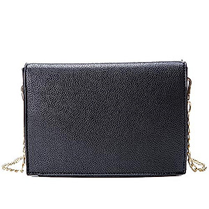 Unknown Magic Book Crossbody Bag, Girl Leather Chain Shoulder Bag Shoulder Bag, Black, One Size