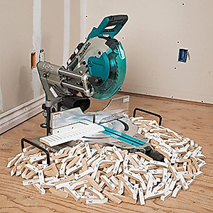 Makita XSL06PT 18V x2 LXT Lithium-Ion (36V) Brushless Cordless 10" Dual-Bevel Sliding Compound Miter Saw with Laser Kit (5.0Ah)