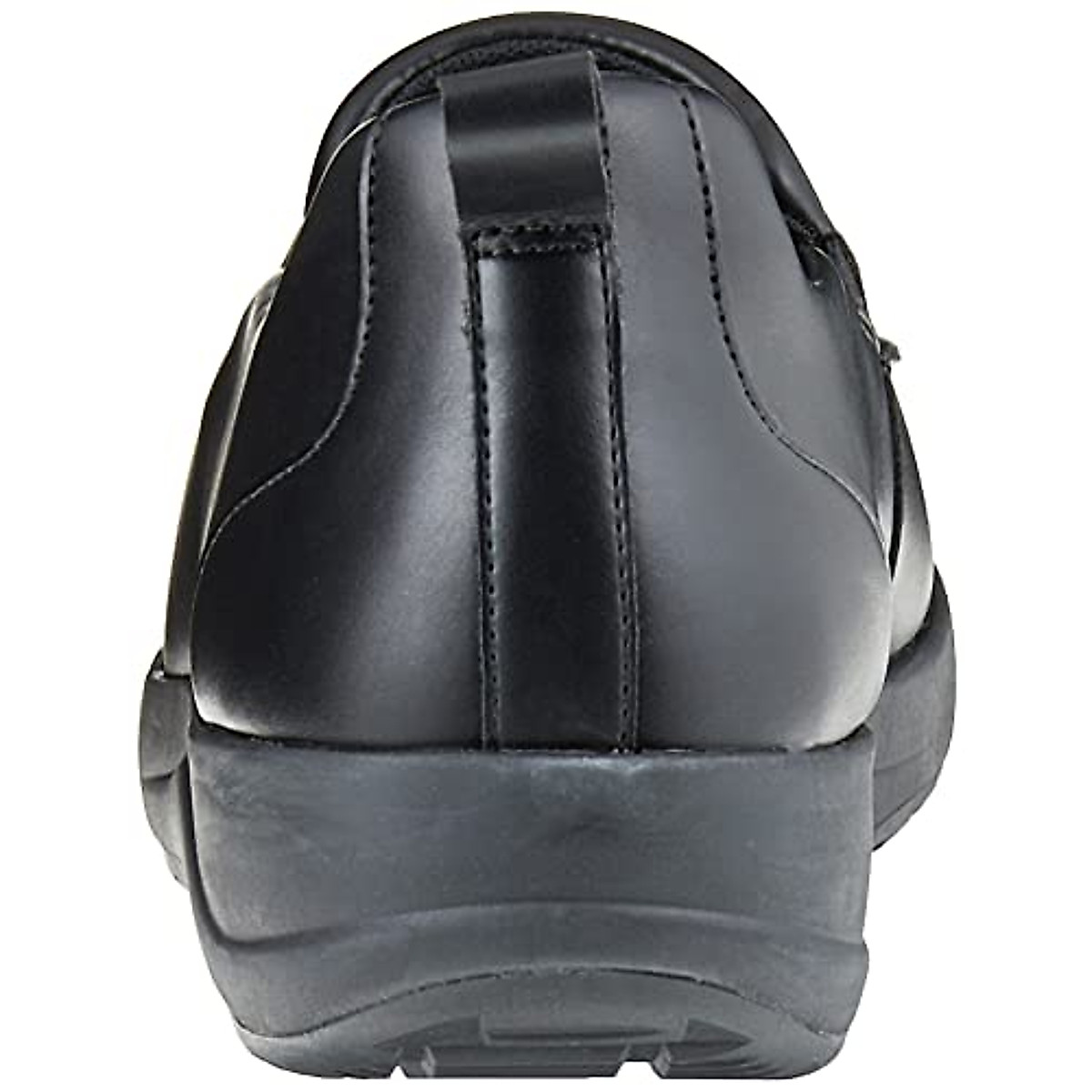 Amazon Essentials Men's Service Shoe, Black, 10.5