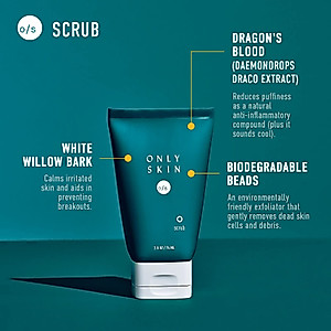 Standard Skin Care Kit, 4-Piece, Face Cleanser, Face Scrub, Day Cream & Night Moisturizer Gift Set, Back To School Gifts