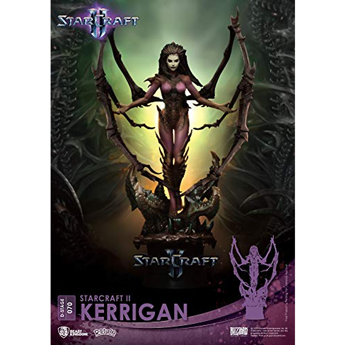 Beast Kingdom Starcraft II: Kerrigan DS-070 D-Stage Statue, Multicolor