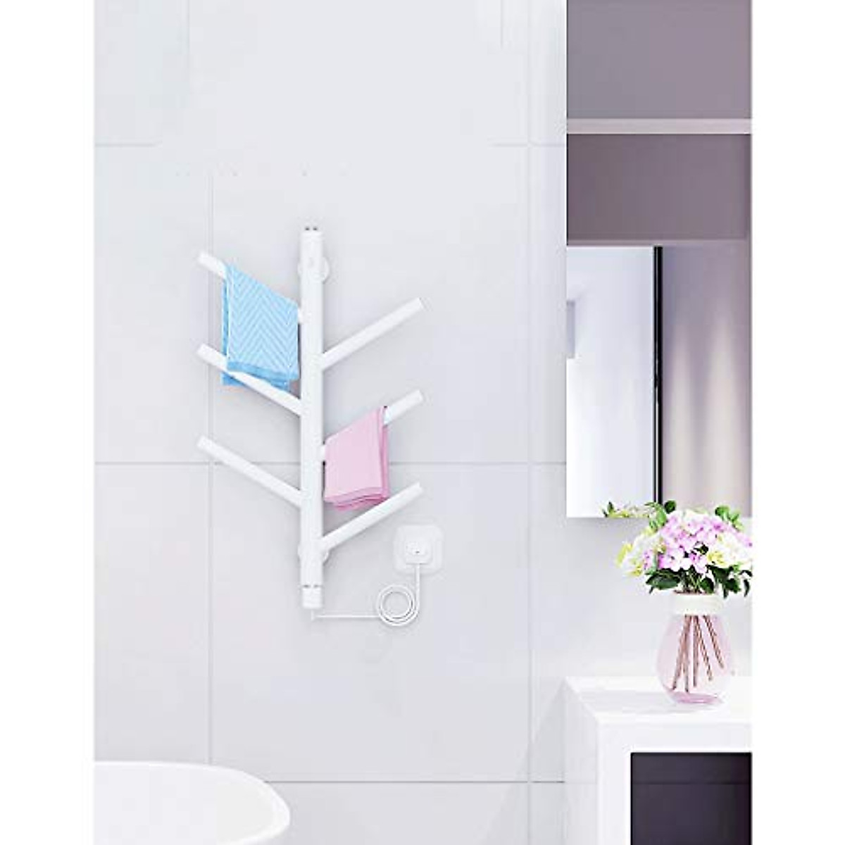 CHUNYU Electric Towel Rack Smart Electric Towel Rack Household Electric Heating Towel Rack Bathroom Towel Drying Rack