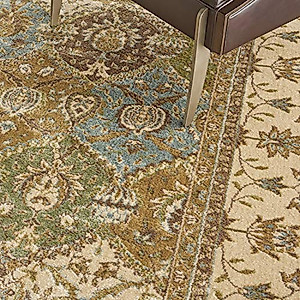 Nourison Modesto 7'x10' Beige Area Rug, 6 ft 7 in x 9 ft 7