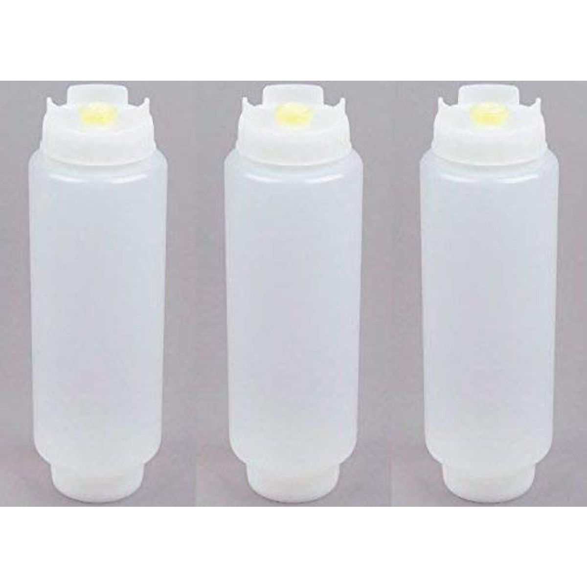 Fifo Sauce Squeeze Bottle Colour: White. Capacity: 591ml (20oz) — Pack of 3