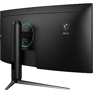 MSI MAG342CQM 1500R Curvature 21:9 Aspect Ratio Narrow Bezel 1ms 3440 x 1440 (UWQHD) 144Hz Refresh Rate Tilt/Swivel/Height/Pivot Adjustment 34" AMD Freesync Gaming Curved Monitor, Black