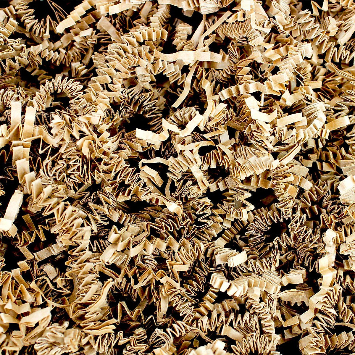 Mighty Gadget 1/2 LB Kraft Crinkle Cut Paper Shred Filler for Gift Wrapping & Basket Filling