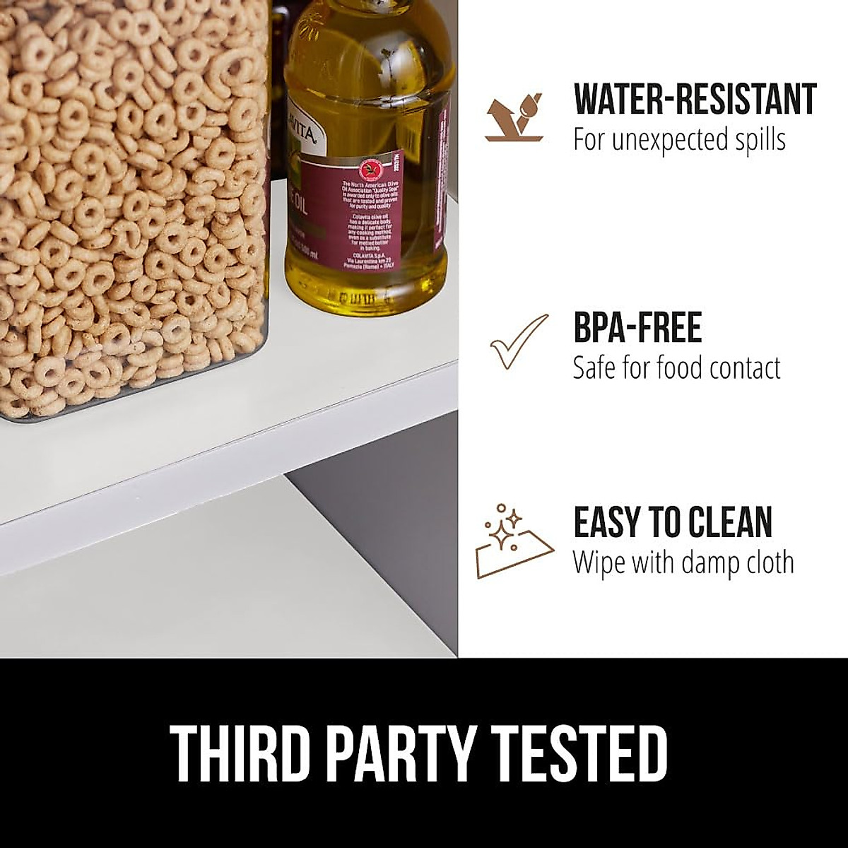 Gorilla Grip Peel and Stick Adhesive Removable Liner for Books, Drawers, Shelves and Crafts, Easy Install Kitchen Decor Paper, Contact Liners Cover Book, Drawer, 11.8 in x 20 FT Roll, Clear Matte