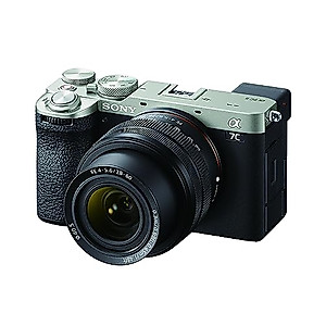 Sony Alpha 7C II Full-Frame Interchangeable Lens Camera Lens Kit - Silver