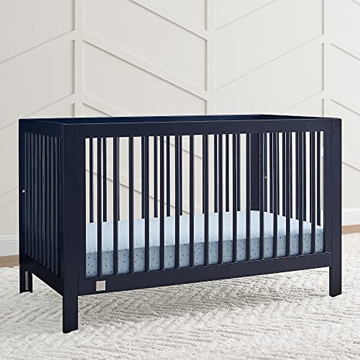 babyGap by Delta Children Charlie 6-in-1 Convertible Crib - Greenguard Gold Certified, Navy