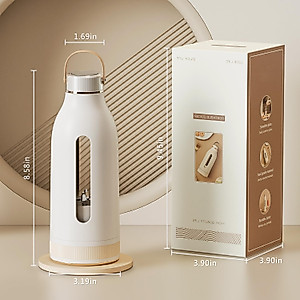 Estivation Portable Blender,80watt Personal Blender Shakes Smoothies.Durable Stainless Steel Blades Powerful Blending Performance 18 Oz Mini Blender USB Rechargeable Type-C Travel Picnic Office