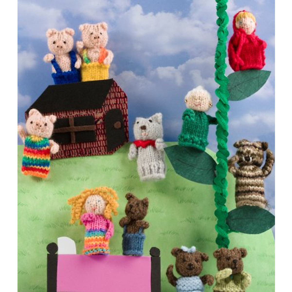 Knitted Finger Puppets: 34 Easy-to-Make Toys