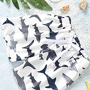 Baby Swim Trunks, Toddler Infant Swimsuit Shark Bathing Suit Beach Swimming Shorts (Shark, 0-6 Months)