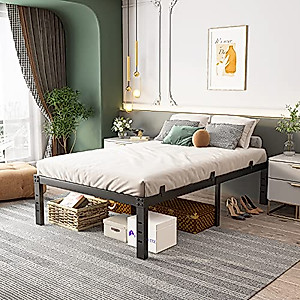 Bednowitz Non Slip Mattress Gaskets for Bed Frame,6 Pcs Mattress Holder in Place Gripper, Mattress Retainer Bar, Keep Mattress from Sliding Stopper, Wide Applicability, Black