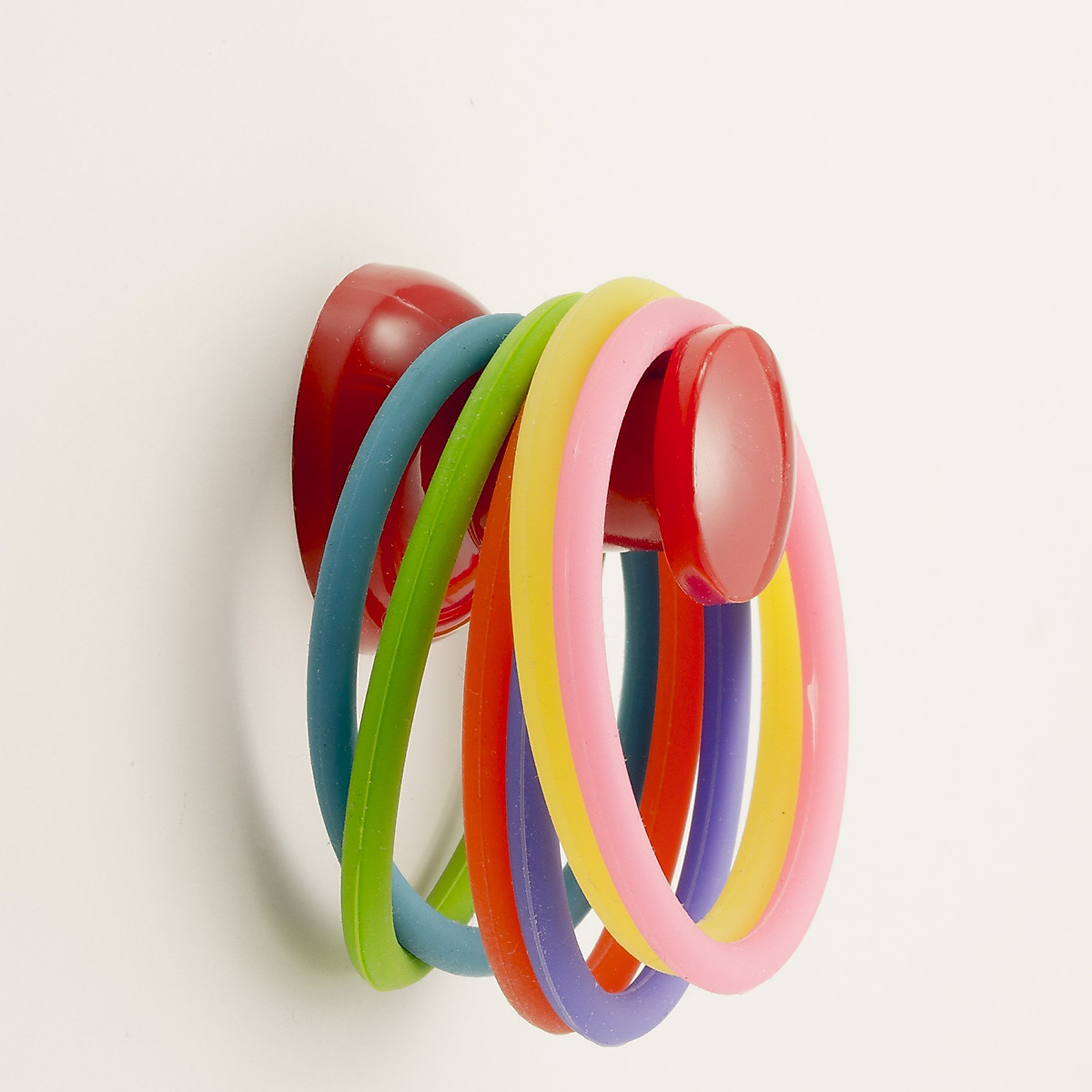 Officemate Giant Push Pins, 1.5" Assorted Colors, 2 Tubs of 12 (92905)