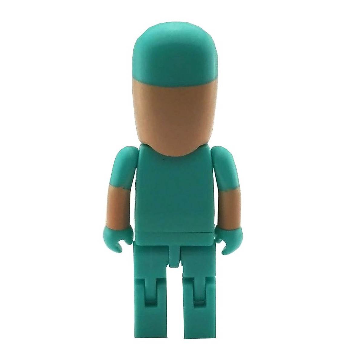 Aneew Pendrive 32GB Green Hat Man Doctor Surgeon Robot USB Flash Drive Memory Thumb Stick U Disk