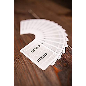 Coup - The Fast, Fun Bluffing Party Game for 2-6 Players. Perfect for Family Game Night with your Teens or Friends. Can you get away with your bluff? Over 1 Million copies sold!