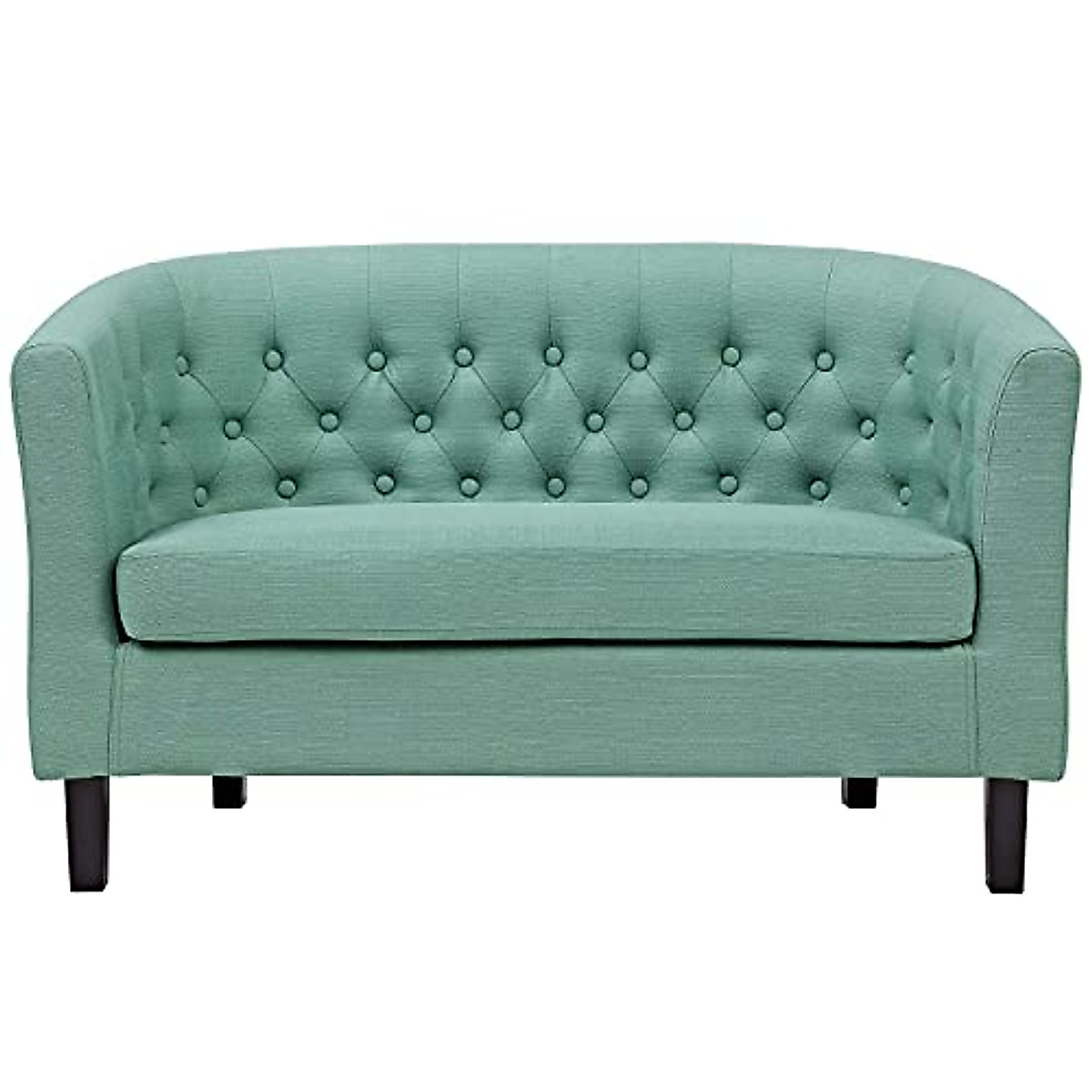 Modway Prospect Upholstered Contemporary Modern Loveseat In Laguna