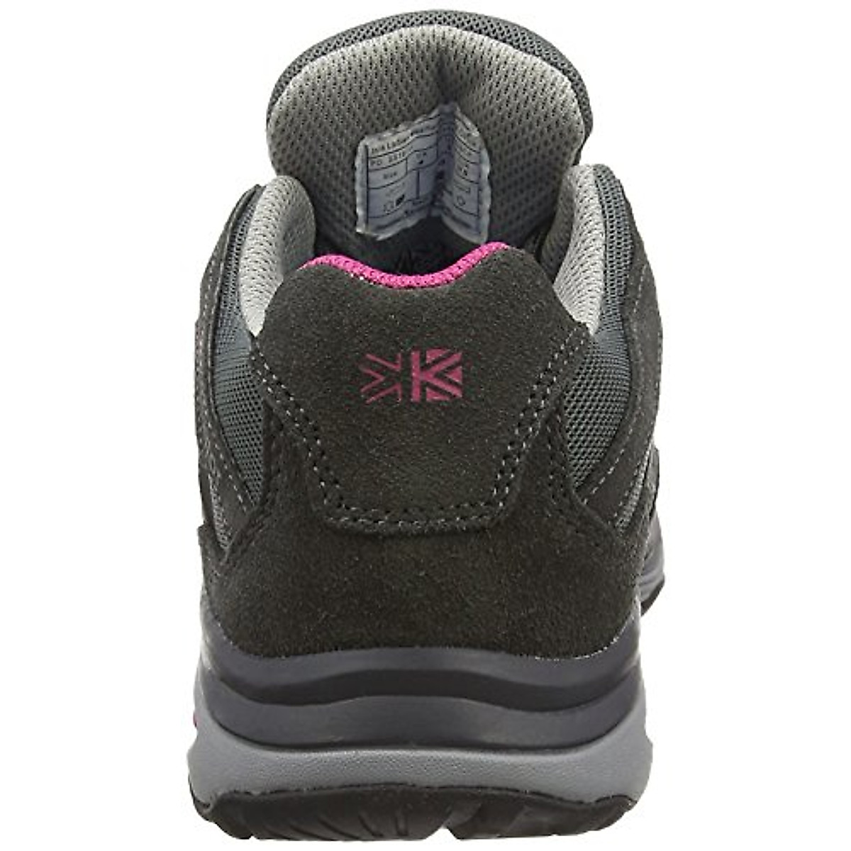 Karrimor Women's Walking Low Rise Hiking Boots, Black C Pink, 9.5