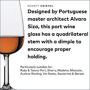 Schott Zwiesel Tritan Crystal Siza Port Wine Glass, 7.7-Ounce, Set of 6