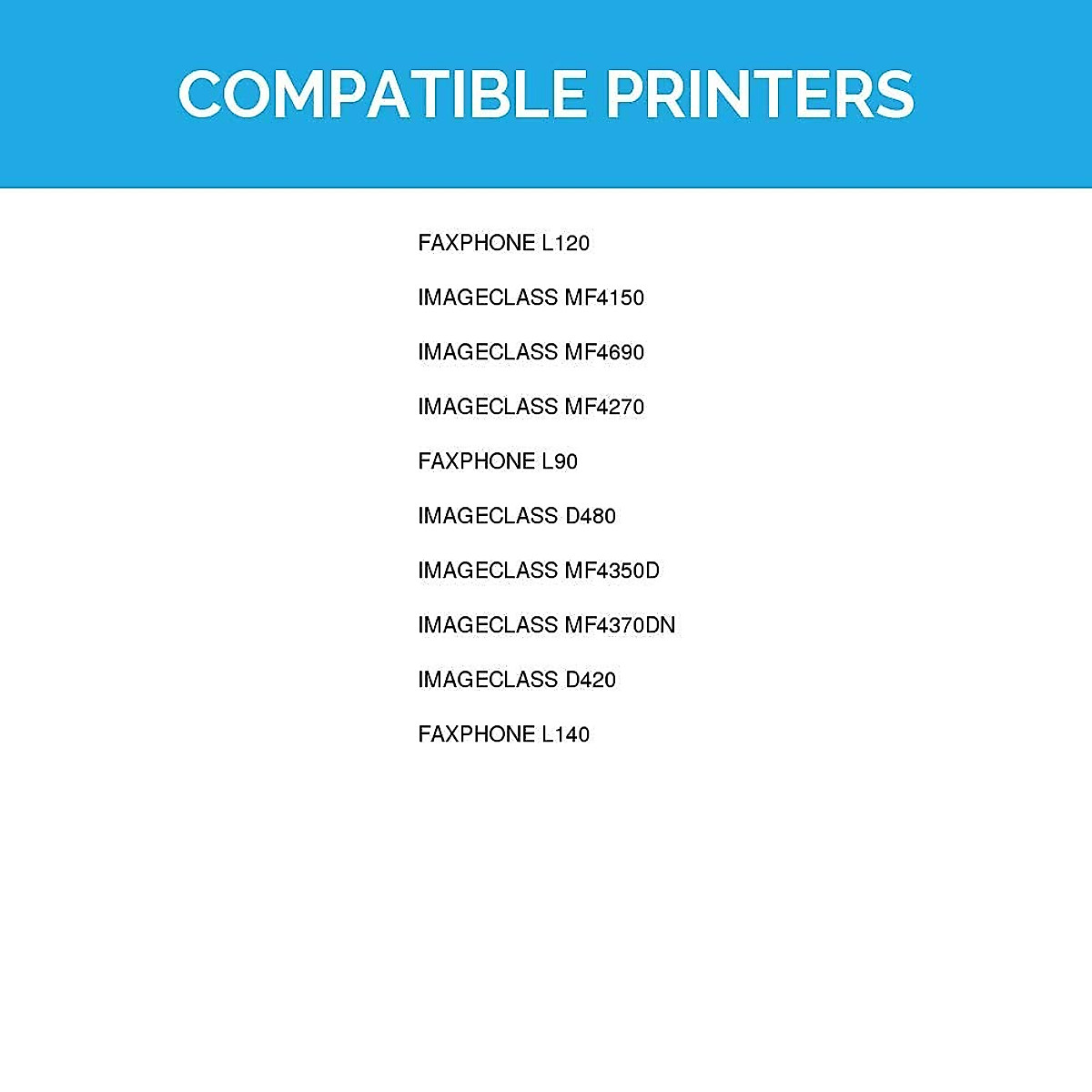 LD Products Compatible Toner Cartridge Replacement for 104 / 0263B001AA (Black)