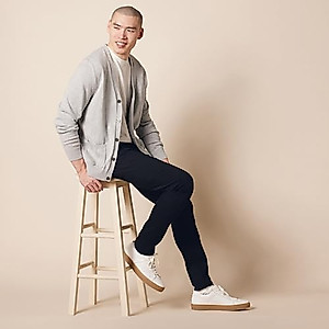 Amazon Essentials Men's Jeans, Skinny-Fit Comfort Stretch, 31W x 28L Black (Formerly Goodthreads)