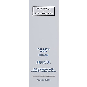 Province Apothecary Full Brow Serum, Black, 30 ML