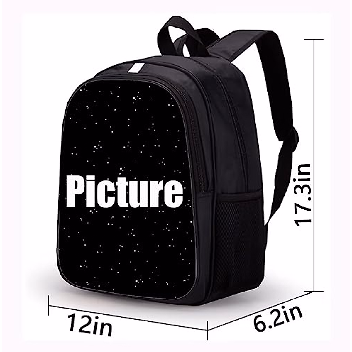 JHMYGSWK Fashion Kids Backpack Large Capacity School Backpack Multiple Pockets Anime Schoolbag-5