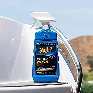 Meguiar's M5916 Marine/RV Quik Wax Clean & Protect - 16 Oz Bottle