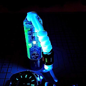 RovyVon A28 LED Flashlight with Red and White Side Light,1000 Lm Rechargeable,Water Resistant,EDC Pocket Flashlight,Ideal Gift for Camping,Daily Use,Holiday,Xmas