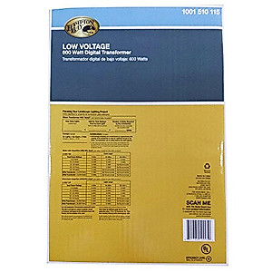 Hampton Bay 600 Watt Low Voltage Transfoermer