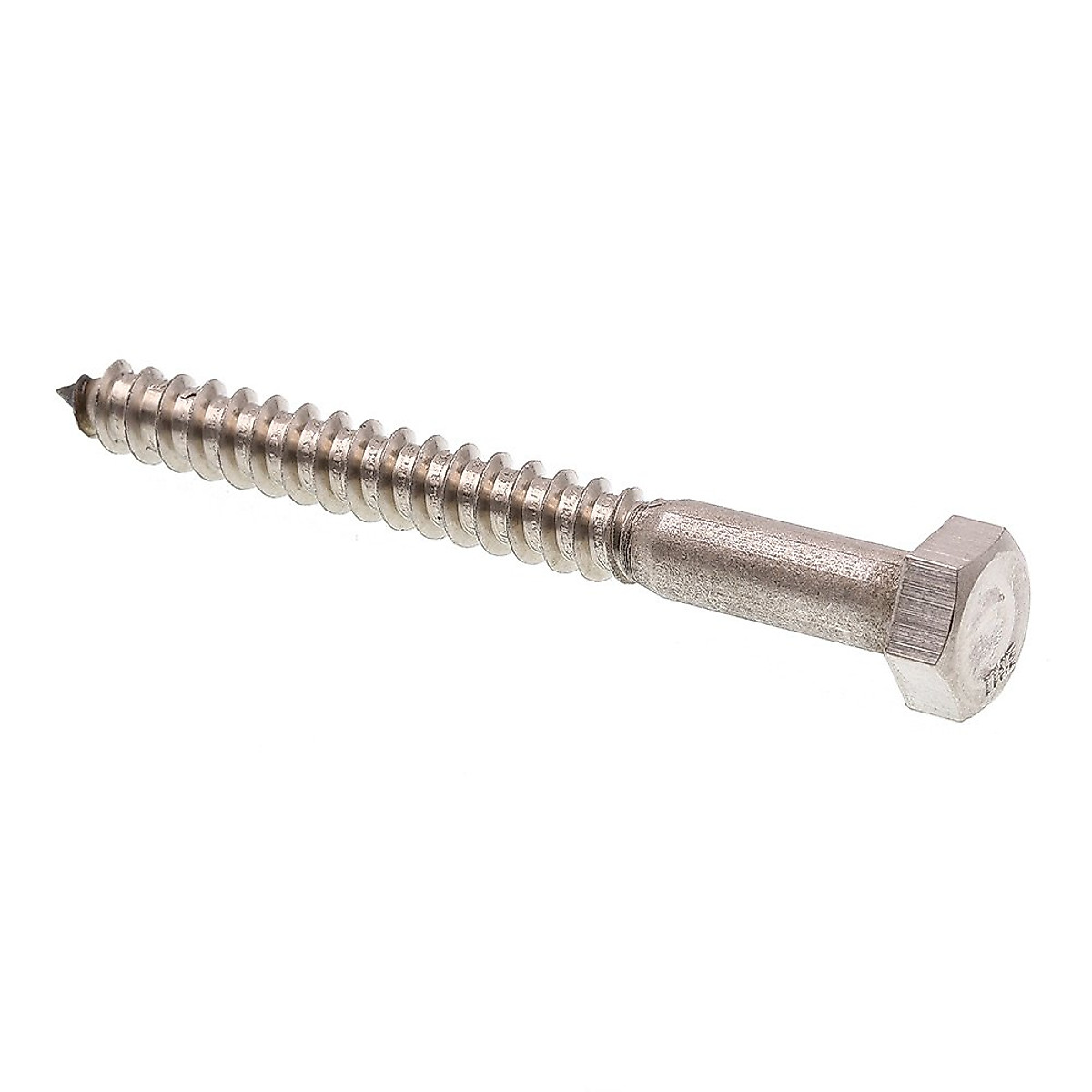 Prime-Line 9055726 Hex Lag Screws, 5/16 In. X 3 In., Grade 18-8 Stainless Steel (25 Pack)