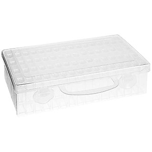 Diamond Painting Case with 64 Rhinestone Storage Boxes, 196 Labels (8.75 x 5 x 2.1 in)