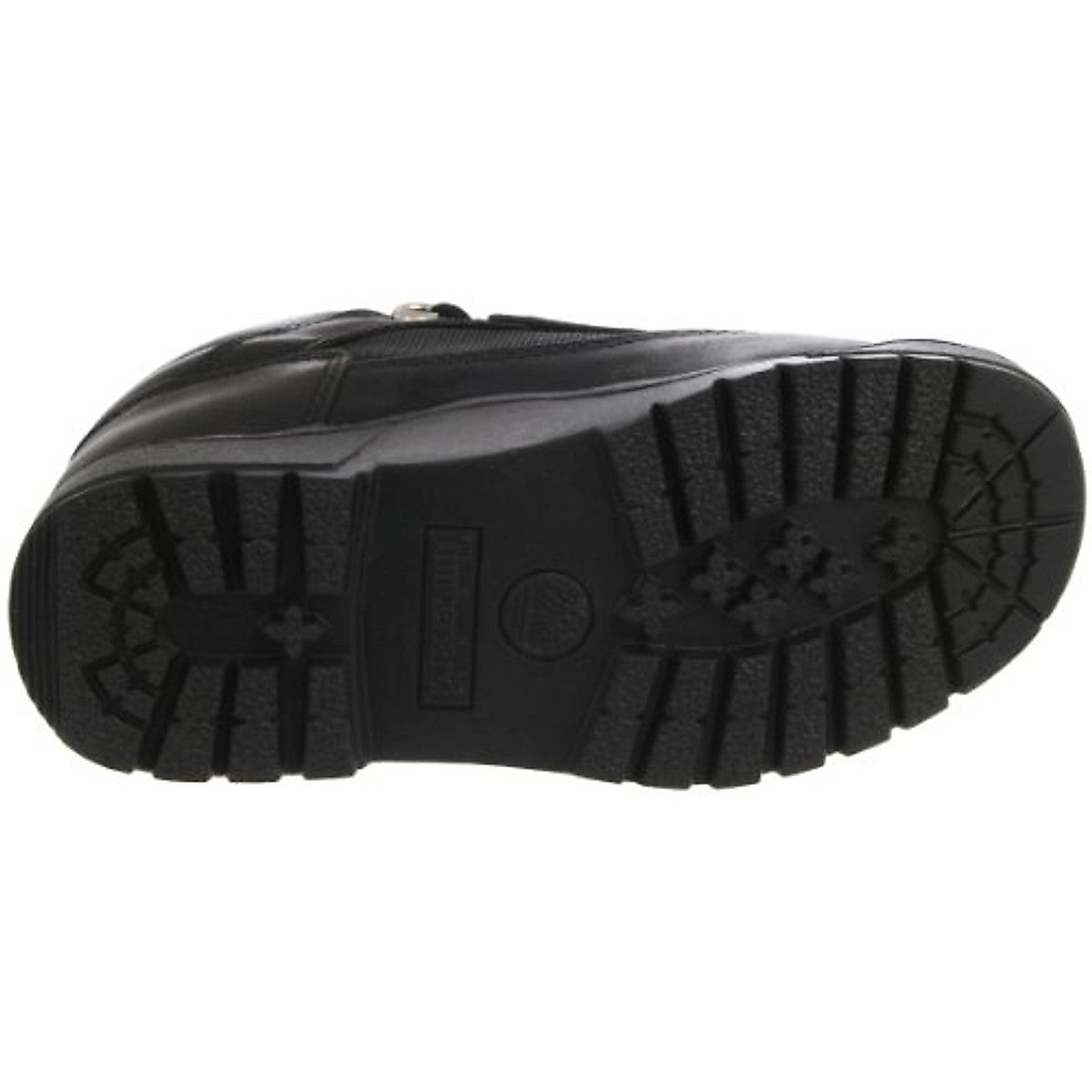 Timberland Euro Hiker Leather and Fabric Boot (Toddler/Little Kid/Big Kid),Black,3.5 M US Big Kid