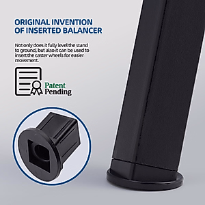 GRILLHOME Inserted Balancers for Blackstone Griddle Stand Which Fit for 22'' or 17'' Table Top Grill, Set of 4, Griddle Accessories to Make The Legs Fully Touch The Ground