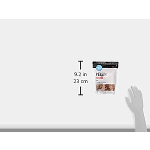 Amazon Brand - Happy Belly Pecan Halves, No Added Salt, 16 ounce (Pack of 1)