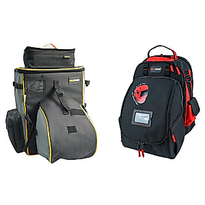 MELOOTUGH Welding Helmet Bag Tool Backpack for Men + Welding Backpack witth large Detacheable Welder Bag for tools and Helmet