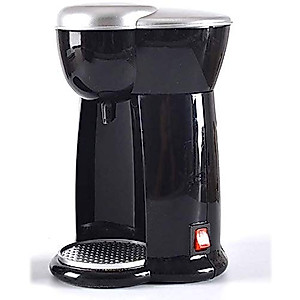 ROLTIN Coffee Machine Coffee Machine,Single Coffee Machine-Power:300 Watts,140 Ml Water Tank,Washable Drip Tray,Active Foam Nozzle,Removable Water Tank,Food Grade PP,for espress