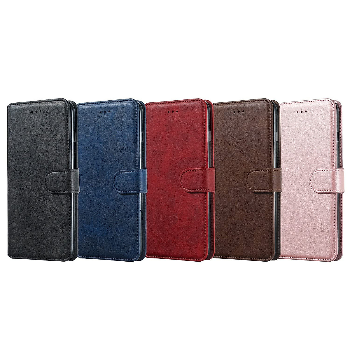 Case for Oppo Reno2 Z Wallet Case,with Card Holder Kickstand Magnetic Closure PU Leather Flip Case Cover for Oppo Reno2 Z 6.53" -Red