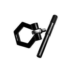 VMS RACING Front Tow Hook in Black Compatible with Chevy Chevrolet Corvette C7 Z06 ZR1 Stingray Oval Track 14-19 2014-2019